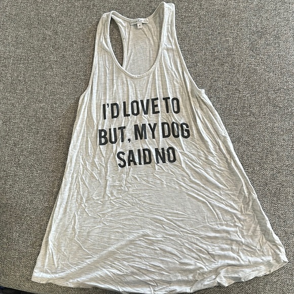 Moa Moa | Tops | Dog Tank Top | Poshmark